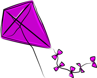 Purple Kite Vector Images (over 210)