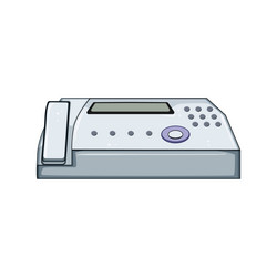 Cartoon Fax Machine Vector Images (over 360)
