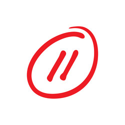 11 points exam score eleven grade results Vector Image