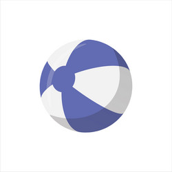 Summer beach ball Royalty Free Vector Image - VectorStock