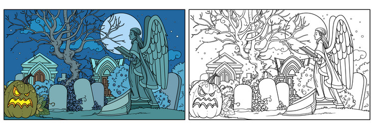 Cemetery Drawing Vector Images (over 6,800)