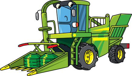 Combine Harvester Cartoon Vector Images (over 520)