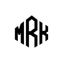 Mrk logo letter letter logo design Royalty Free Vector Image