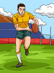 Rugby League Cartoon Vector Images (over 1,700)