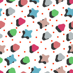 Spots blots of various sizes Royalty Free Vector Image