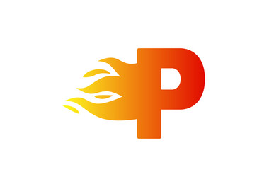 P Letter Flame Logo Fire Icon Vector Images (over 150)