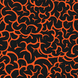 Red guts Royalty Free Vector Image - VectorStock