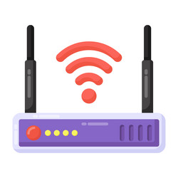 Router Royalty Free Vector Image - VectorStock