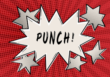 Pow Comic Punch Vector Images (over 110)