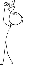 Stickman Eating Vector Images (over 170)