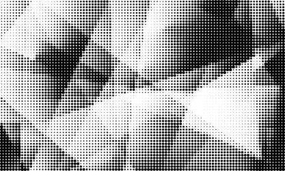 Pixelated halftone gradient wallpaper fading Vector Image
