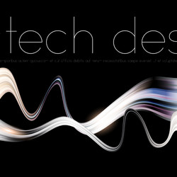 Black tech background Royalty Free Vector Image