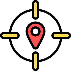 Current Location Flat Icon Vector Images (94)