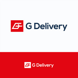 G delivery logo Royalty Free Vector Image - VectorStock