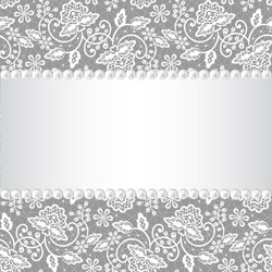 Realistic lace Royalty Free Vector Image - VectorStock