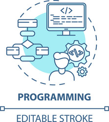 Realistic occupation concept icon Royalty Free Vector Image