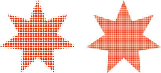 7 Point Star Vector Images (over 150)