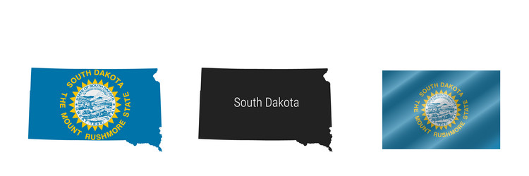 South Dakota State Shape Vector Images (over 240)