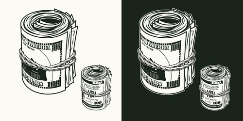 Bank Roll Vector Images (over 1,600)