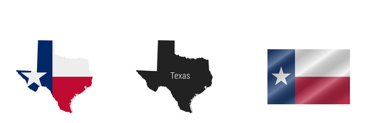 Texas State Outline Flag Vector Images (over 240)