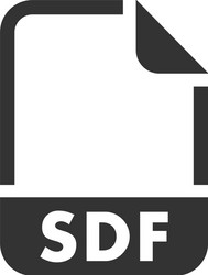 Sdf Format Extension Vector Images (16)
