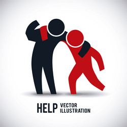 Help design Royalty Free Vector Image - VectorStock