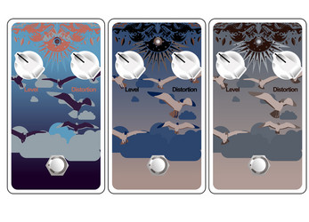 Stomp box design Royalty Free Vector Image - VectorStock