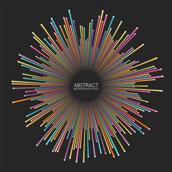 Abstract background with circles and place Vector Image