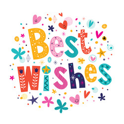 Best Wishes Vector Images (over 4,900)