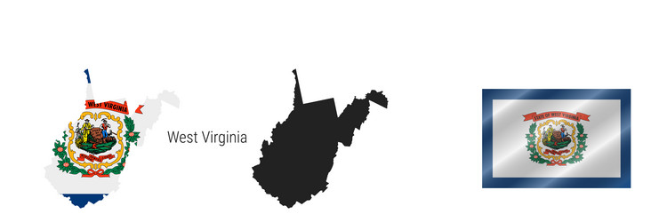 West Virginia State Outline Vector Images (over 410)