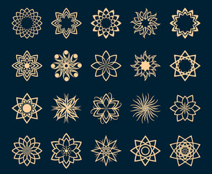 Geometric Lotus Vector Images (over 9,700)