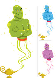 Aladdin Genie Vector Images (over 1,900)