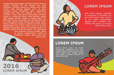 Indian musical instruments - tabla Royalty Free Vector Image