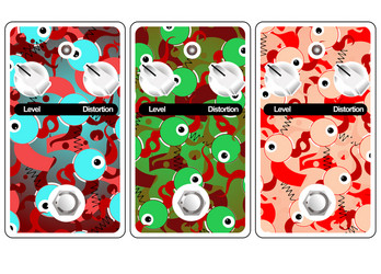 Stomp box design Royalty Free Vector Image - VectorStock