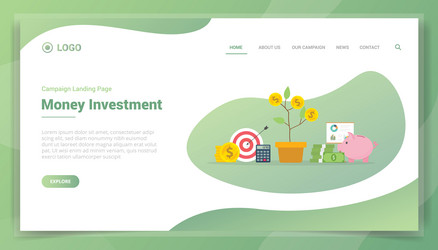 Ten tips for saving money website information Vector Image