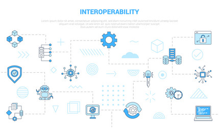 Interoperability Vector Images (over 510)