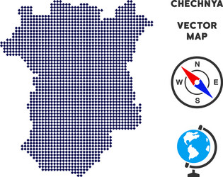 Chechnya Chechen Map Vector Images (over 110)