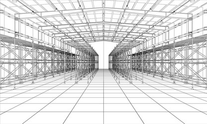 Background Warehouse Rows Vector Images (89)