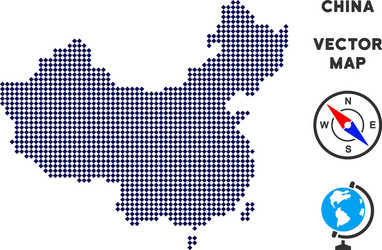Pixel Map China Vector Images (over 180)