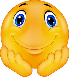 Ponder emoticon Royalty Free Vector Image - VectorStock