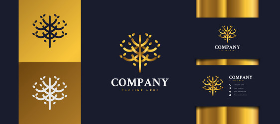 Golden Tree Logo Vector Images (over 2,900)