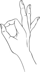 Zero Finger Vector Images (over 430)