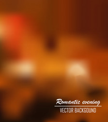 Romantic evening background Royalty Free Vector Image