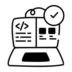 Check Royalty Free Vector Image - VectorStock