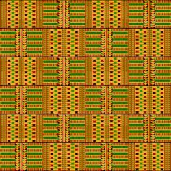 Ethnic seamless pattern cloth kente Royalty Free Vector
