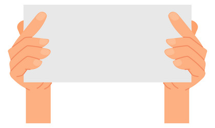 Hand Holding Paper Sheet Vector Images (over 2,500)