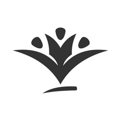 Global community logo icon elements template Vector Image