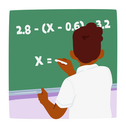 Solving Math Problem Cartoon Vector Images (over 110)