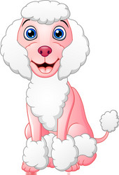 Cartoon Poodle Pink Vector Images (over 180)