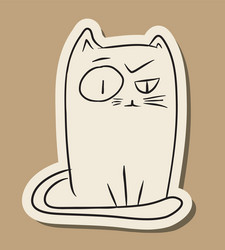 Funny cats Royalty Free Vector Image - VectorStock